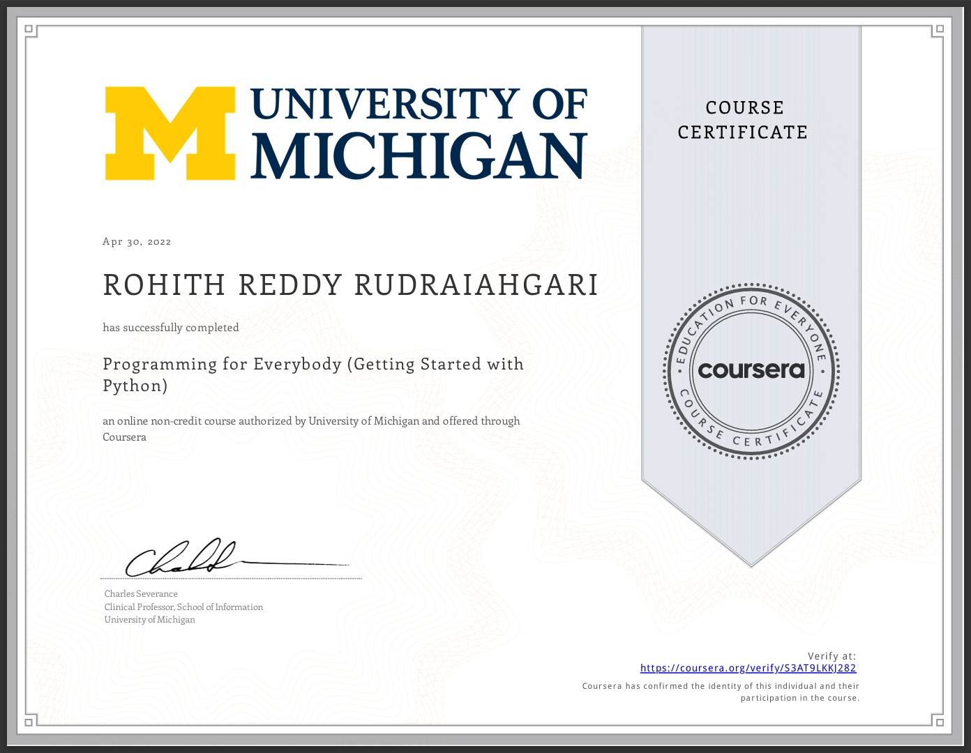 Rohith Reddy Portfolio